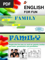 My Family 2ND Grade | PDF