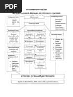 Bipolar Disorder Concept Map | PDF | Bipolar Disorder | Serotonin