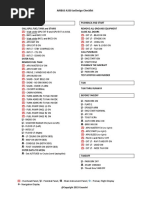 Airbus A380 Checklist | PDF | Cockpit | Transponder (Aeronautics)