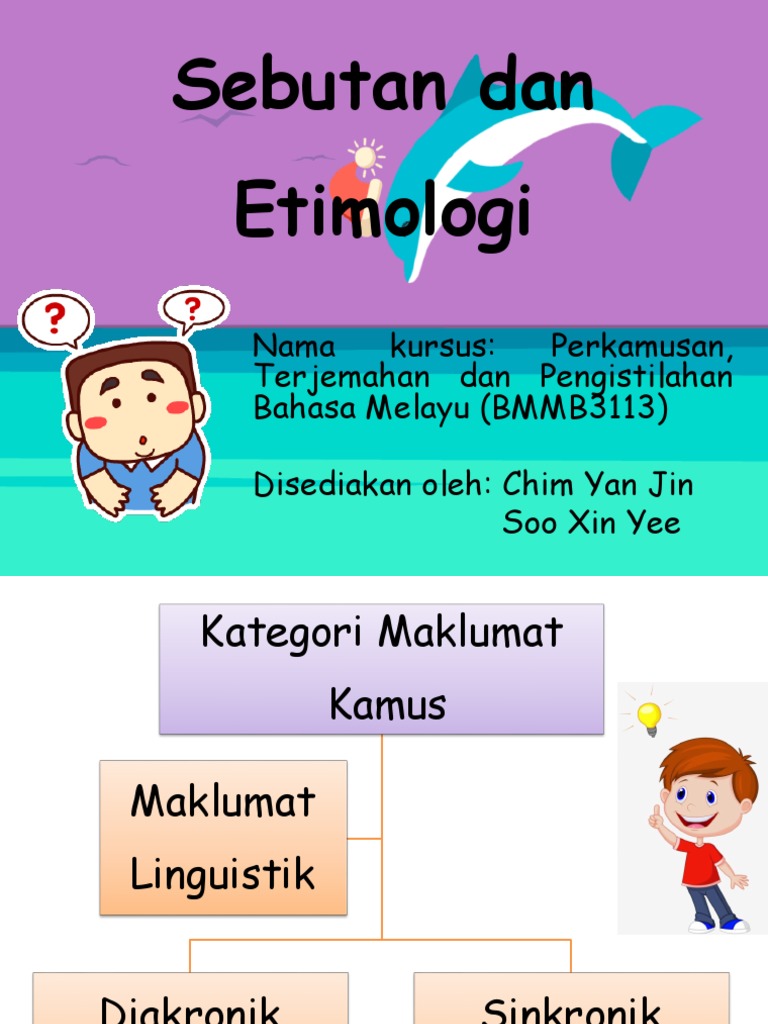 Sebutan Dan Etimologi (New) | PDF