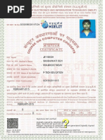 Basic Computer Certificate | PDF