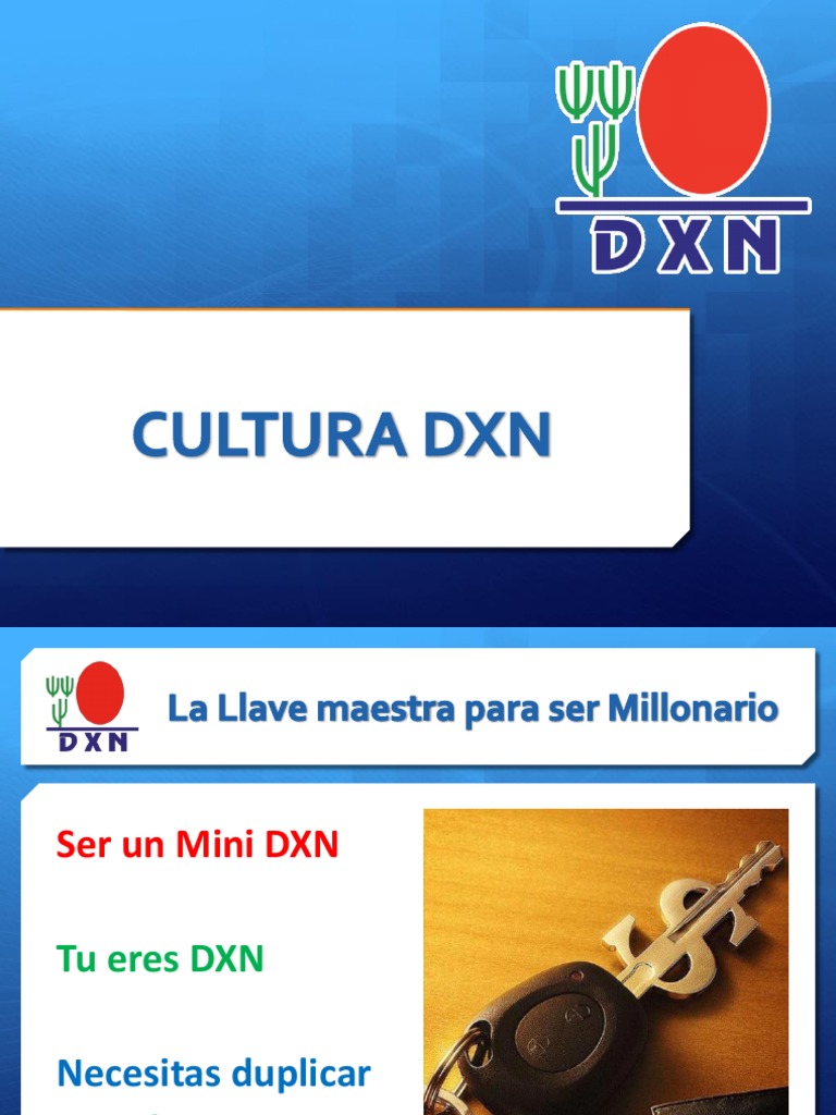 Cultura de DXN | PDF | Ocio