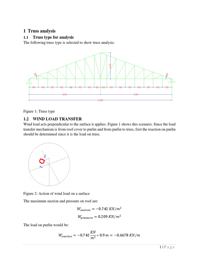Truss Analysis | PDF | Truss | Continuum Mechanics