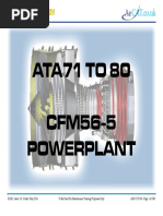 CFM56 5A 5B Differences | PDF | Engines | Valve