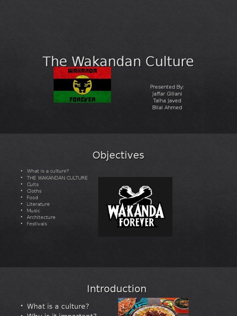 The Wakandan Culture The Wakandan Culture | PDF