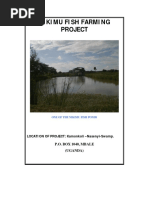 Fish Farming Proposal | PDF | Sustainability | Project Management