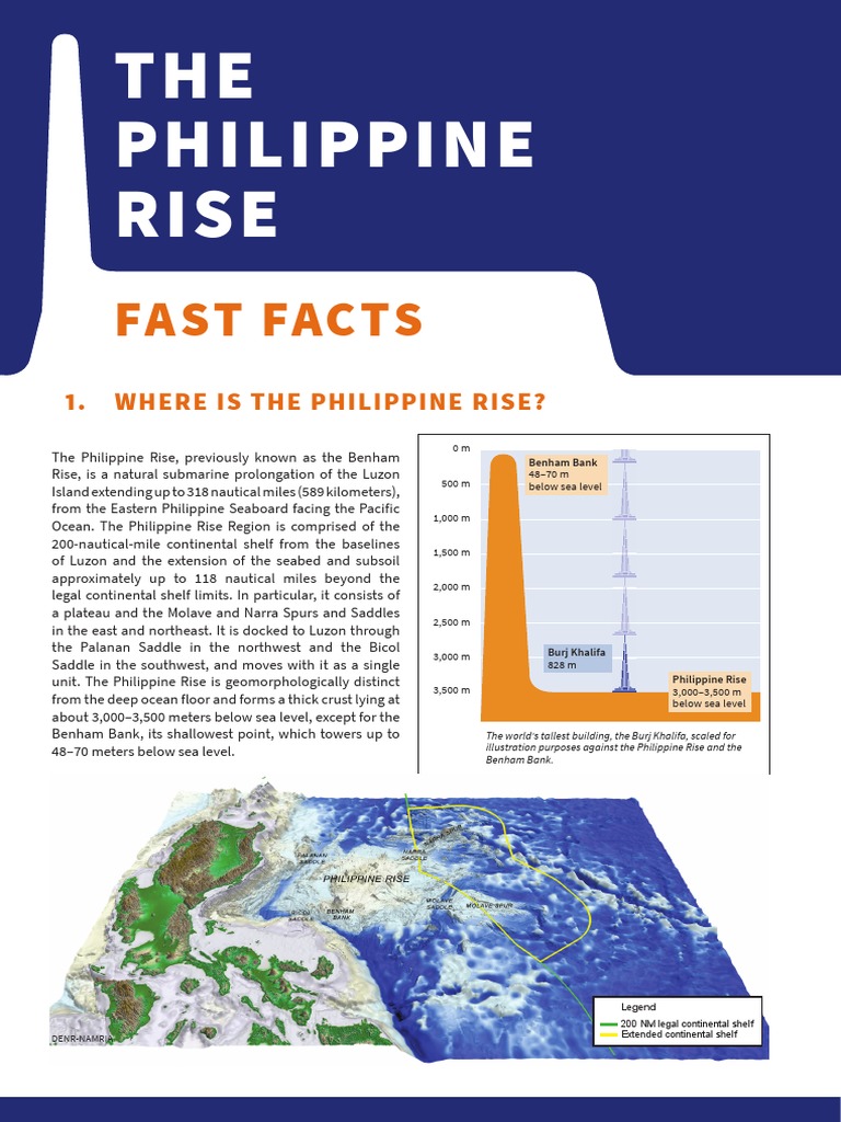 The Philippine Rise | PDF | Territorial Waters | Exclusive Economic Zone