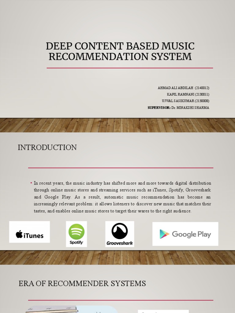 Recommendation System | PDF | Areas Of Computer Science | Information Science