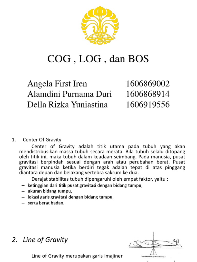 BOS COG Berdasarkan Posisi | PDF | Pengembangan Diri