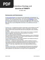 Trinity Introduction | PDF | Trinity | God The Father