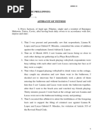 Sample Rejoinder Affidavit | PDF | Affidavit | Government