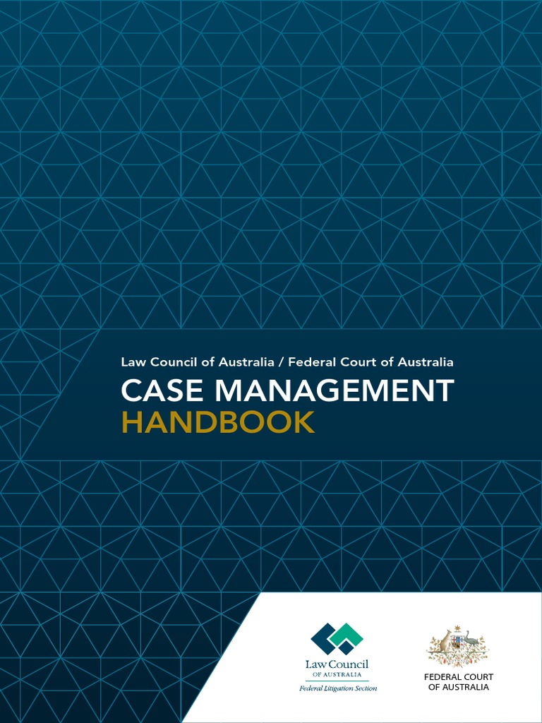 Case Management: Handbook | PDF | Mediation | Arbitration