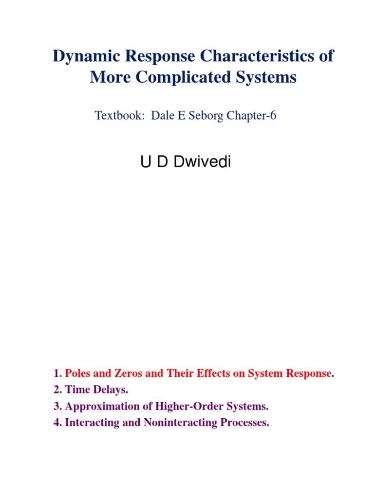 Zero Dynamics | PDF | Zero Of A Function | Fraction (Mathematics)