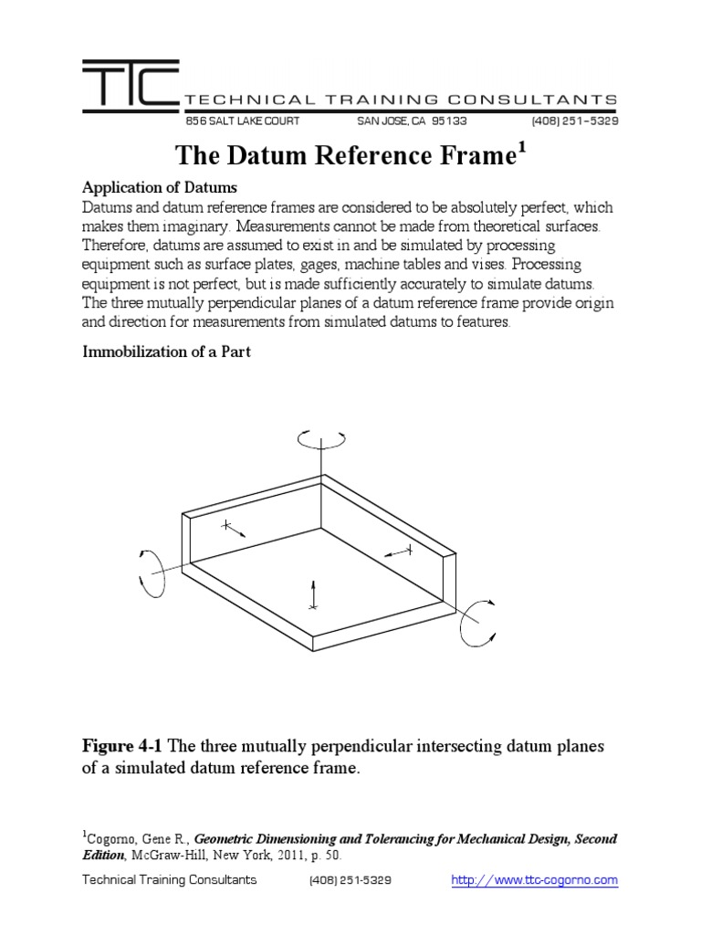 141001unusual Datum Reference Frames | PDF | Cartesian Coordinate ...