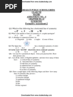 CBSE Clas 7 Maths Worksheet - Data Handling | PDF | Arithmetic Mean ...