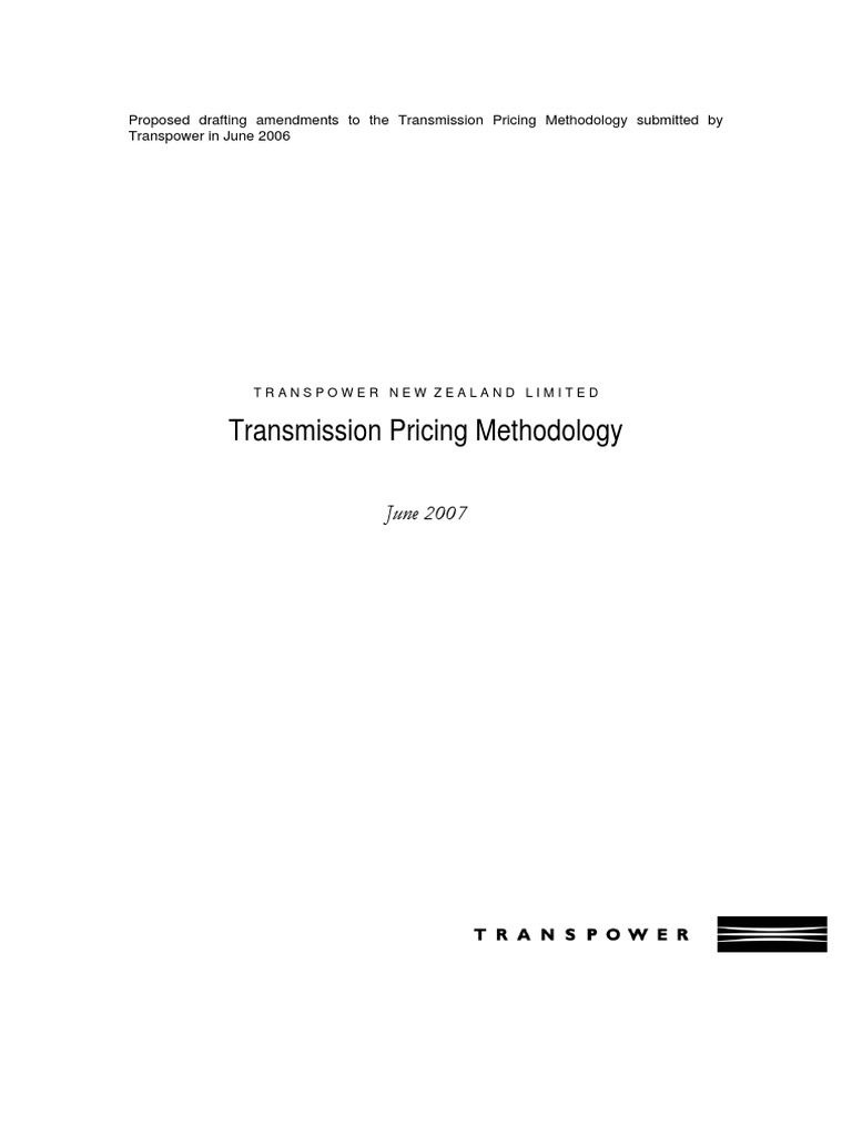 Transmission Pricing | PDF | Electrical Grid | High Voltage Direct Current