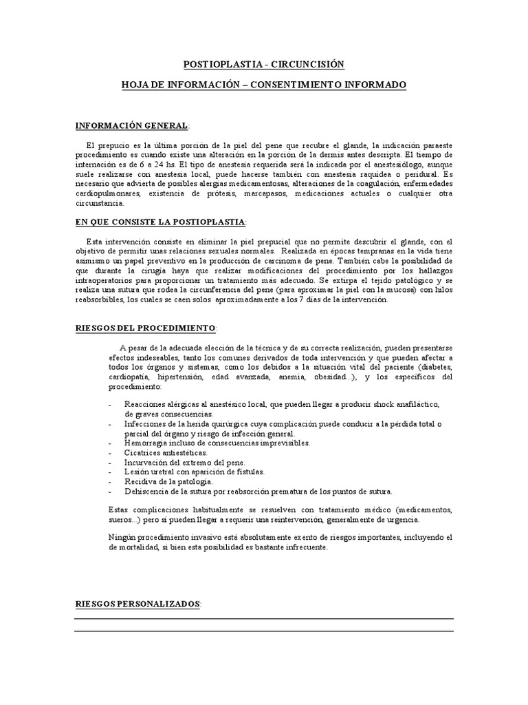 Postioplastia | PDF | Anestesia | Alergia