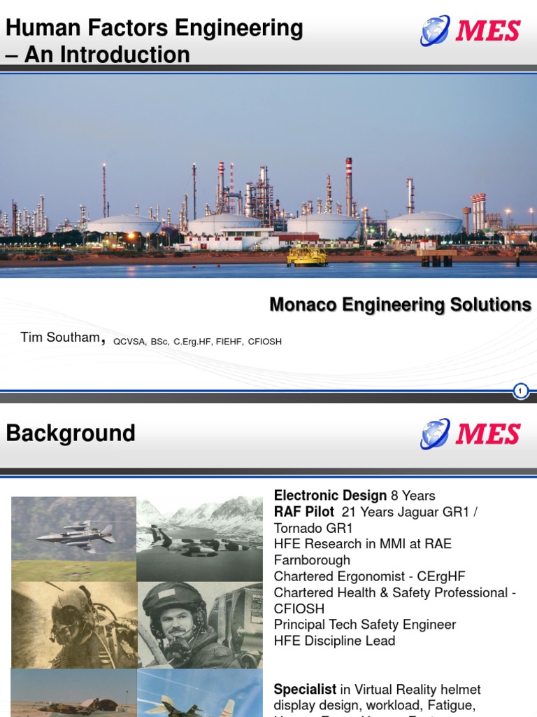 Understanding the Human Factors: An Introduction to Applying Ergonomics ...