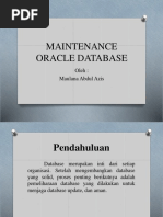 Day To Day Activities of Oracle DBA - Checklist | PDF | Database Index | Databases