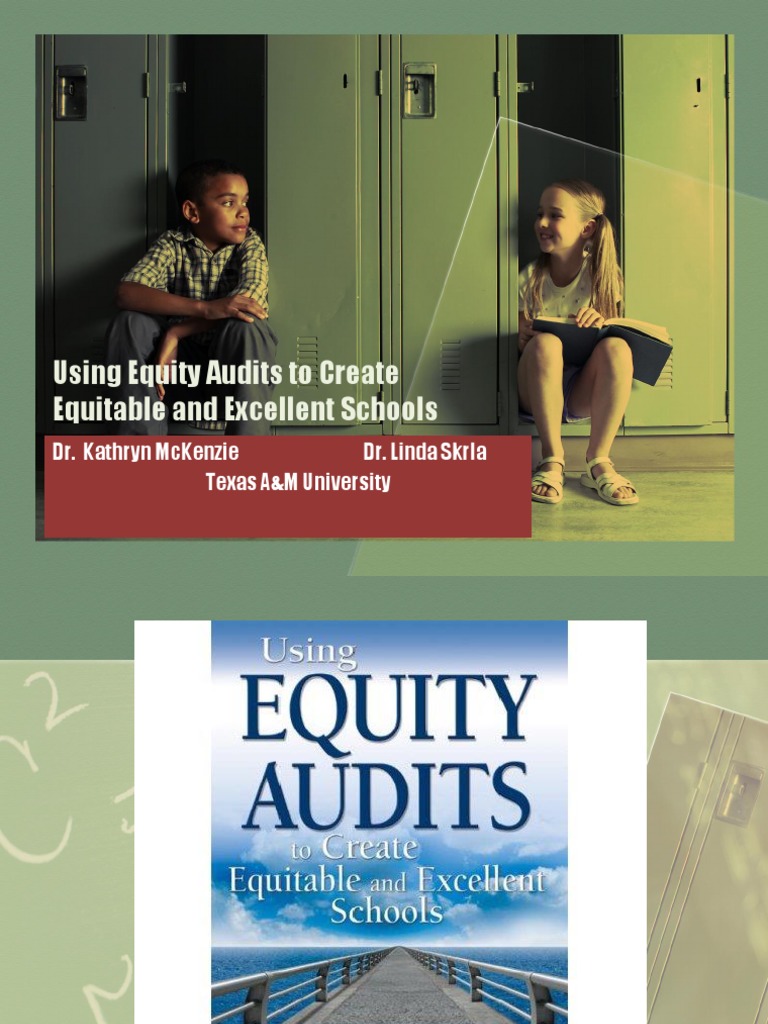 Using Equity Audits To Create Equitable and Excellent | PDF | Self ...