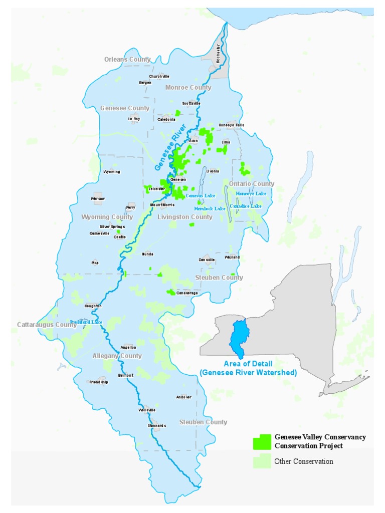 Genesee Valley 100 Map | PDF