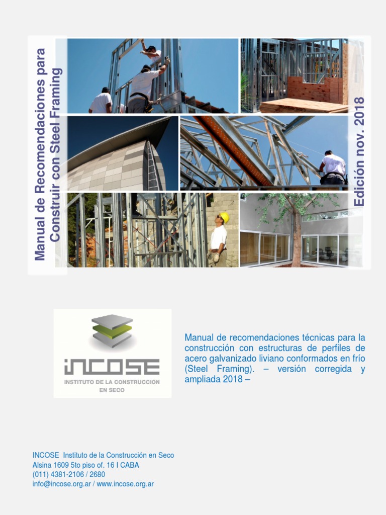 Manual de recomendaciones técnicas para la construcción con estructuras ...