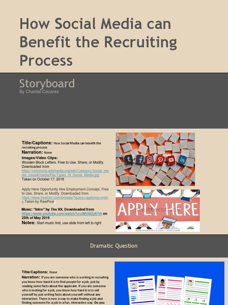 Storyboard Template-2 | PDF | Social Media | Popular Culture & Media ...