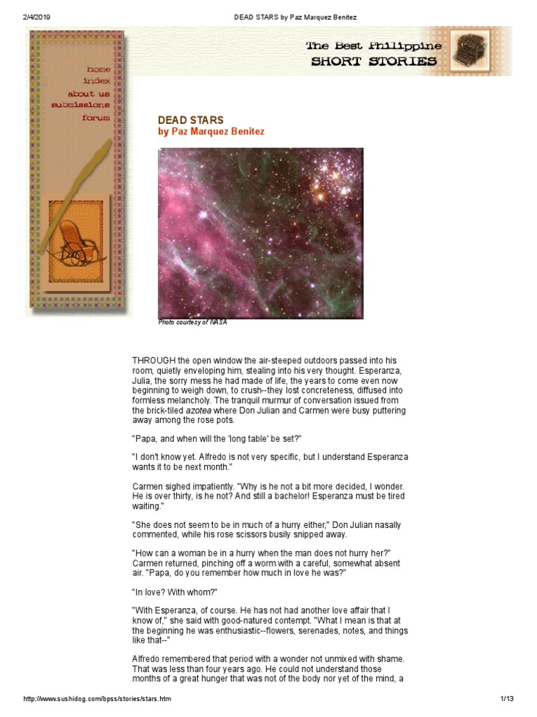 Exploring Love in Dead Stars | PDF