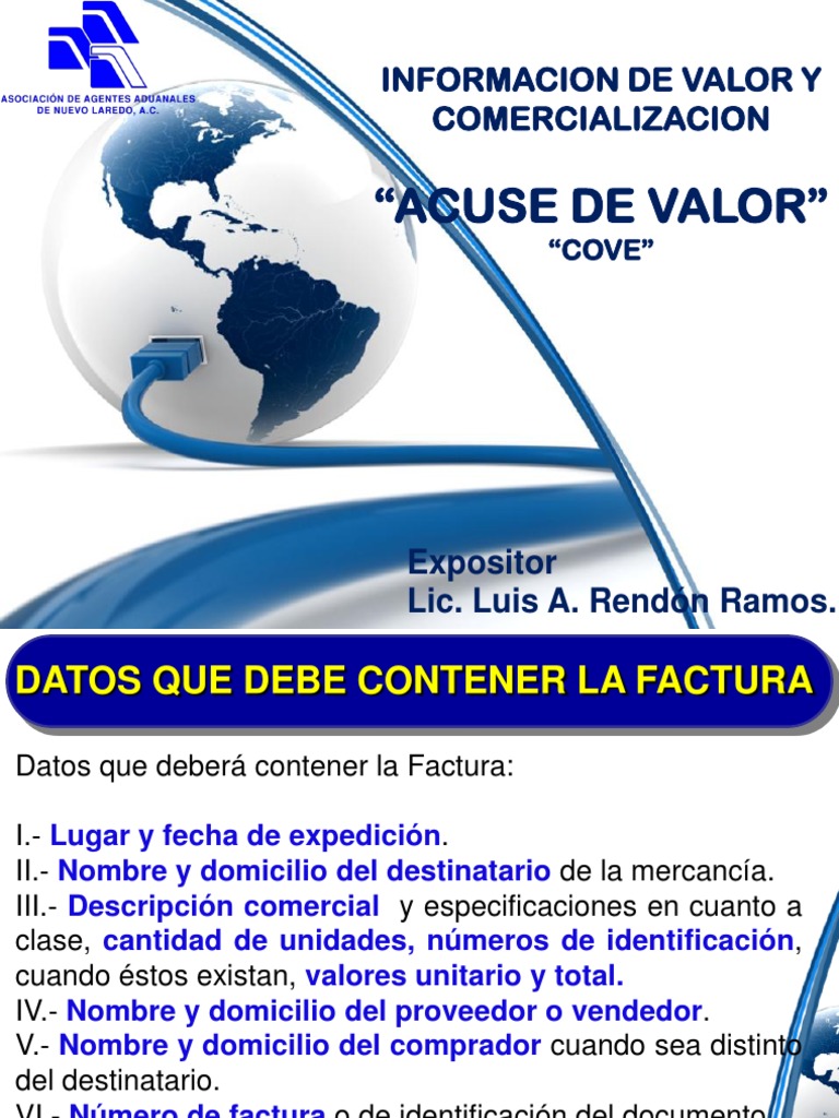 Qué es el COVE en Comercio Exterior | PDF | Factura | Economias