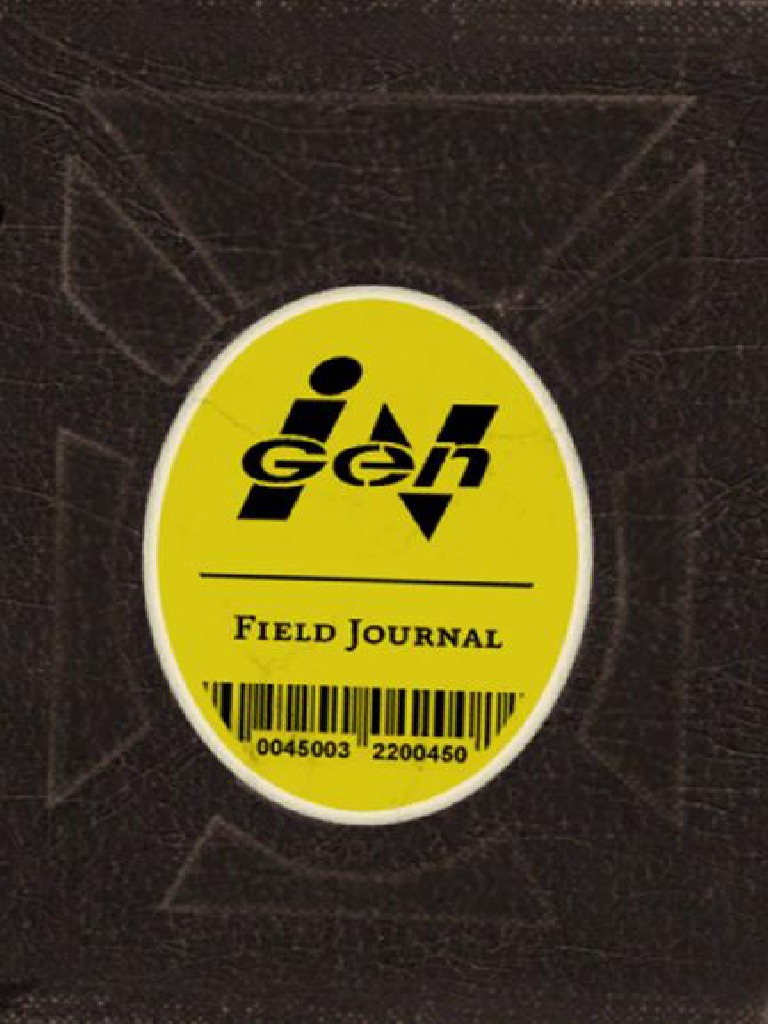 INGEN Field Journal - Laura Sorkin | PDF