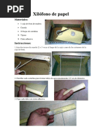 Construccion de Un Microfono de Carton y Papel | PDF | Micrófono | Papel