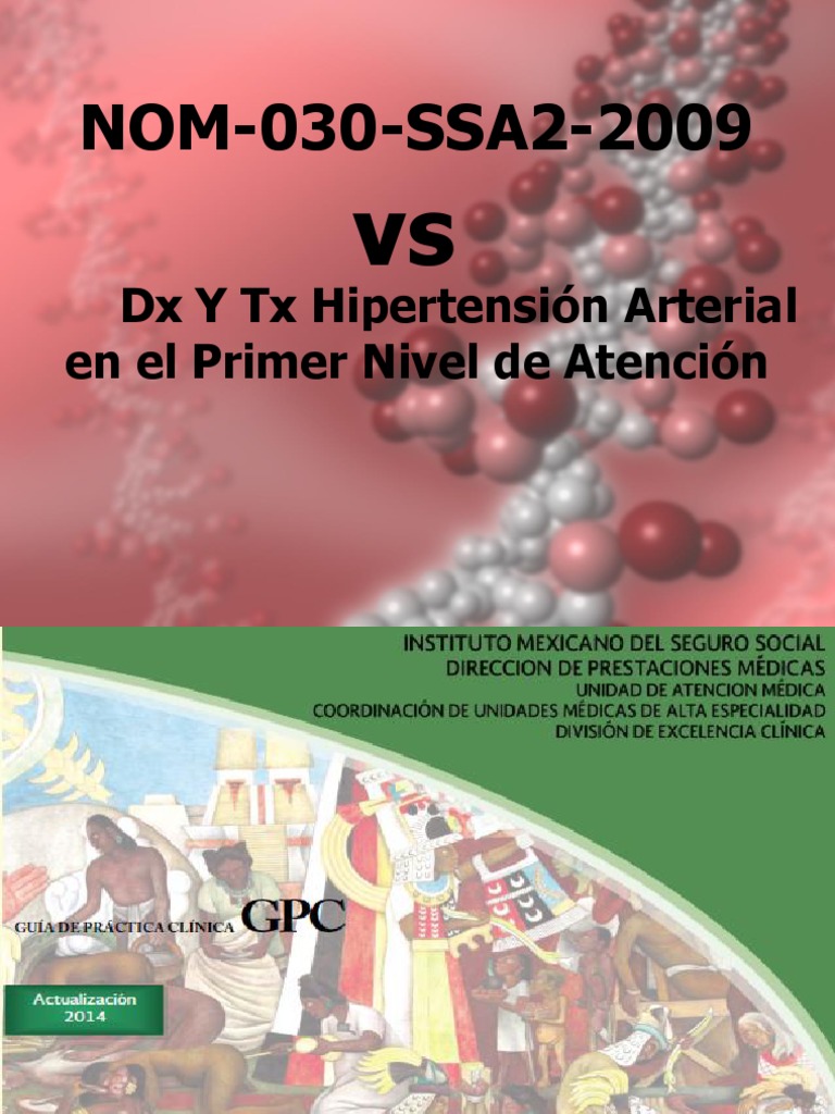Nom 030 Ssa2 2009 | PDF | Hipertensión | Especialidades Medicas