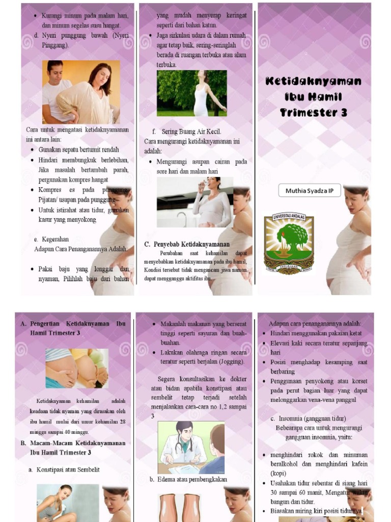 Leaflet Bumil | PDF