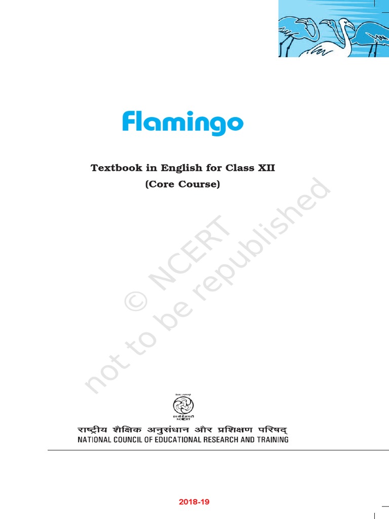 Textbook in English For Class XII (Core Course) | PDF | Reading ...