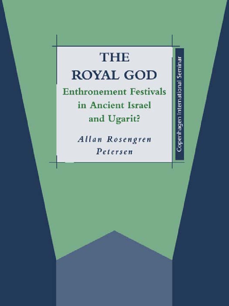 Royal God Enthronement | PDF | Yahweh | Psalms