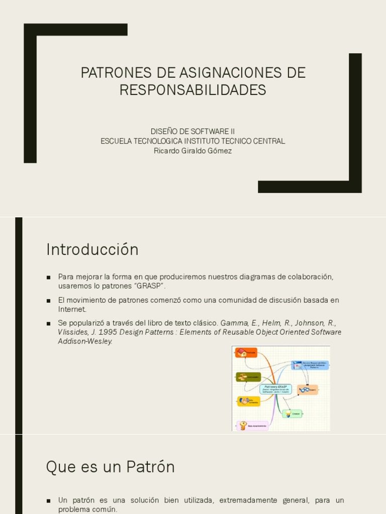 11-Patrones Grasp | PDF | Objeto (informática) | Ingeniería de software