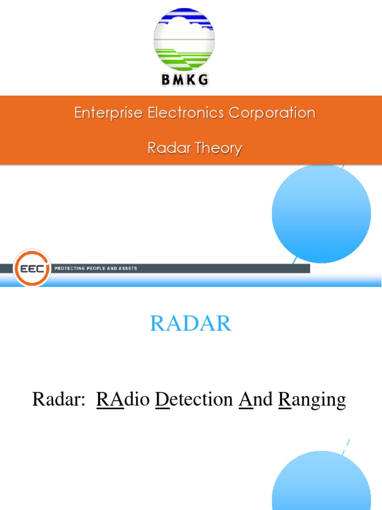 Radar Theory and Principles Part 1 - Slides | PDF | Radar | Radio ...