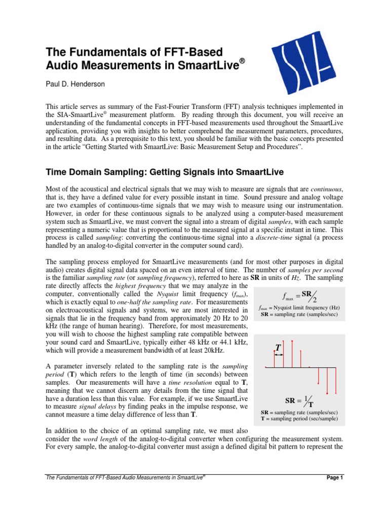 FFT Fundamentals | PDF