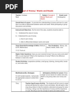 Needs and Wants Lesson Plan 1 | PDF | Lesson Plan | Pedagogy