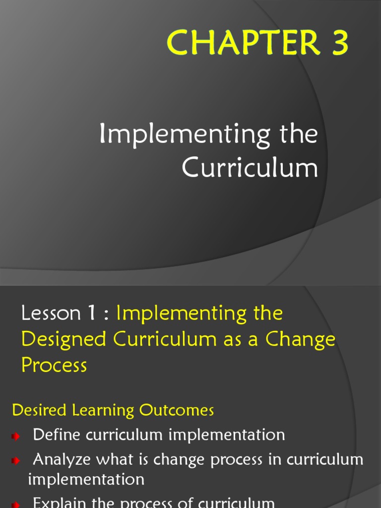 Curr Dev Report | PDF | Curriculum | Lesson Plan