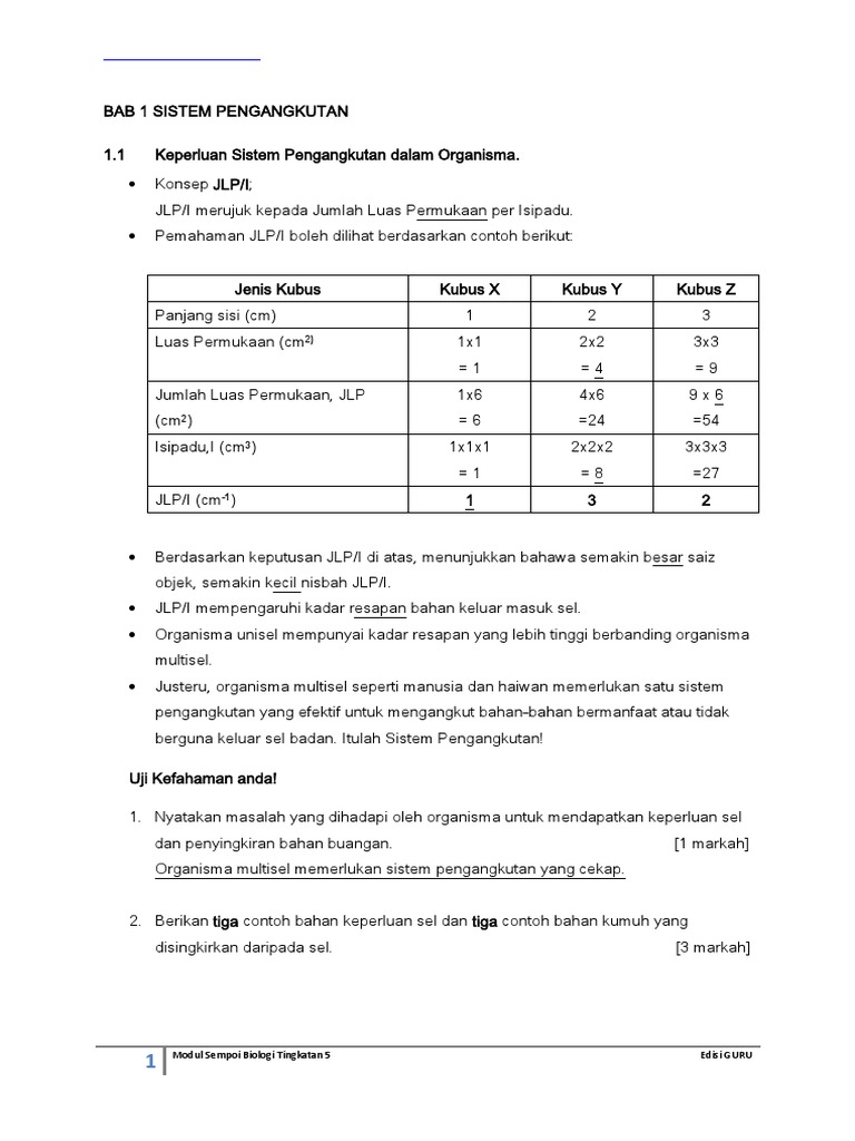Nota Lengkap Bio | PDF