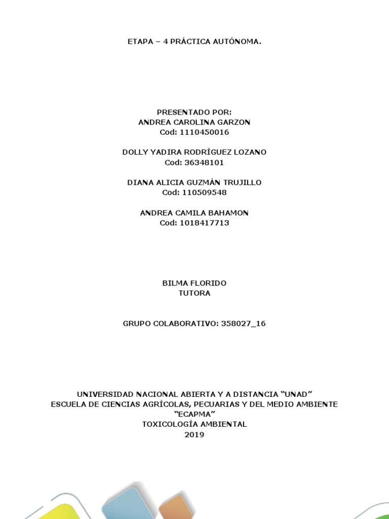 Etapa 4 - BIOENSAYO | PDF | Biología | Ciencia medioambiental