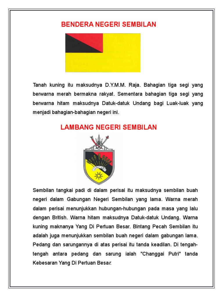 Maksud Warna Bendera Sarawak PDF, 59% OFF