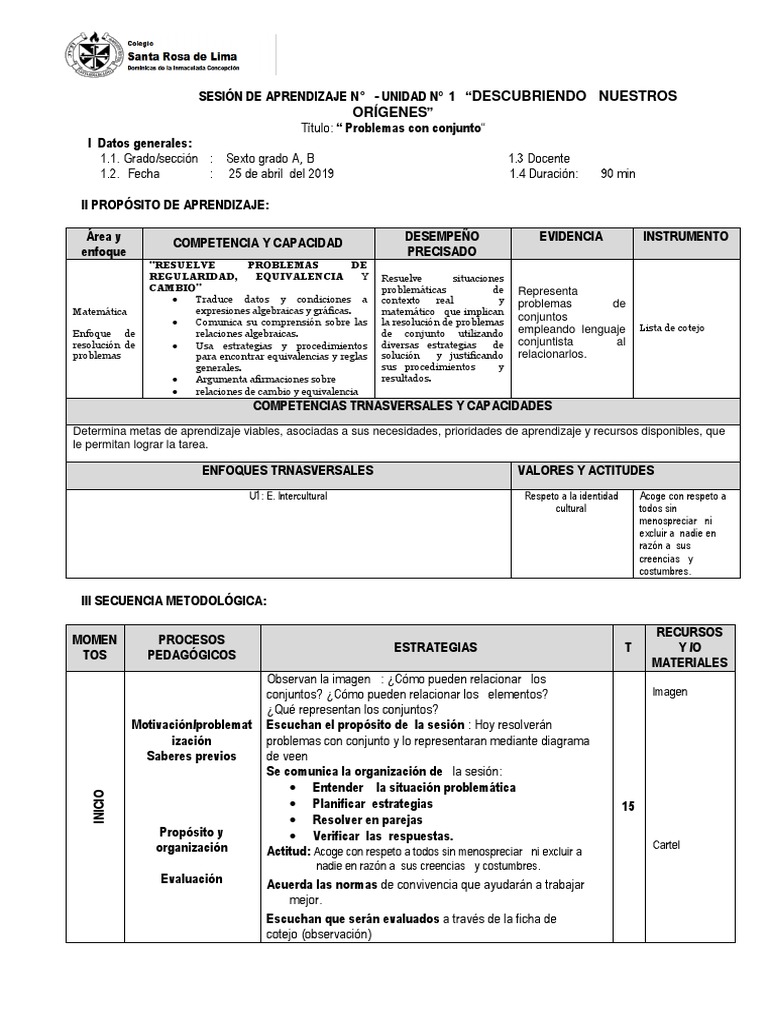“Resuelve Problemas DE Regularidad, Equivalencia Cambio”: Imagen ...