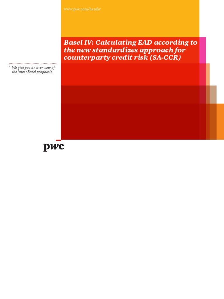 Basel IV Calculating Ead According To The New Standardizes Approach For ...