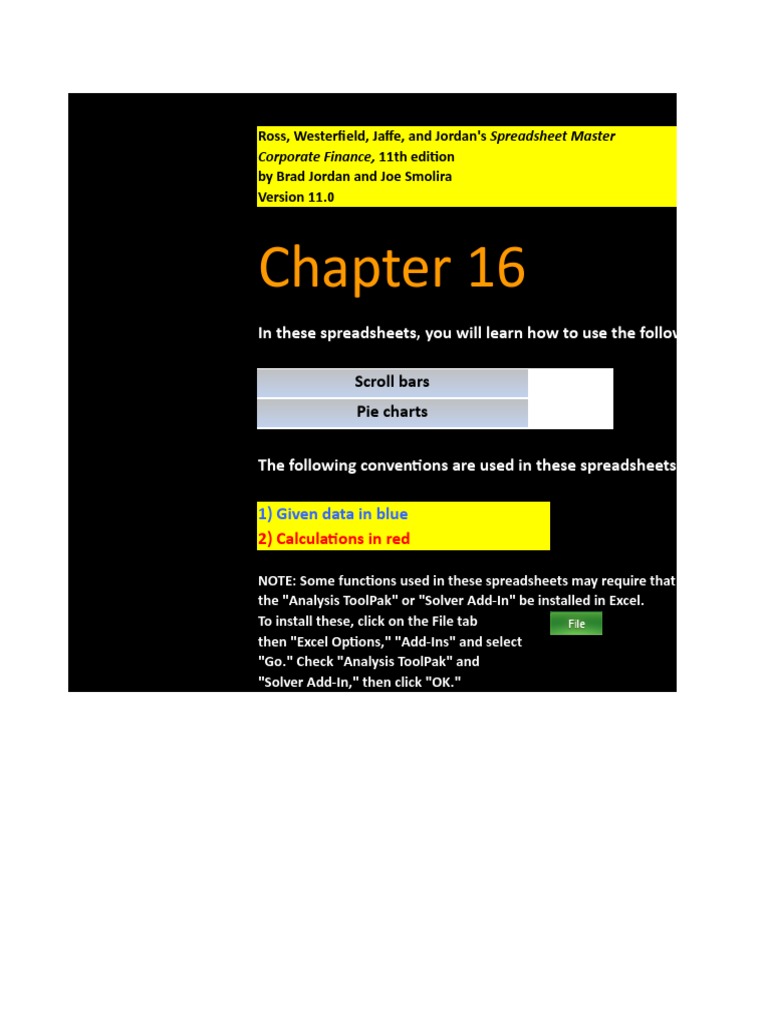 Financial Leverage Analysis in Excel | PDF | Capital Structure | Debt