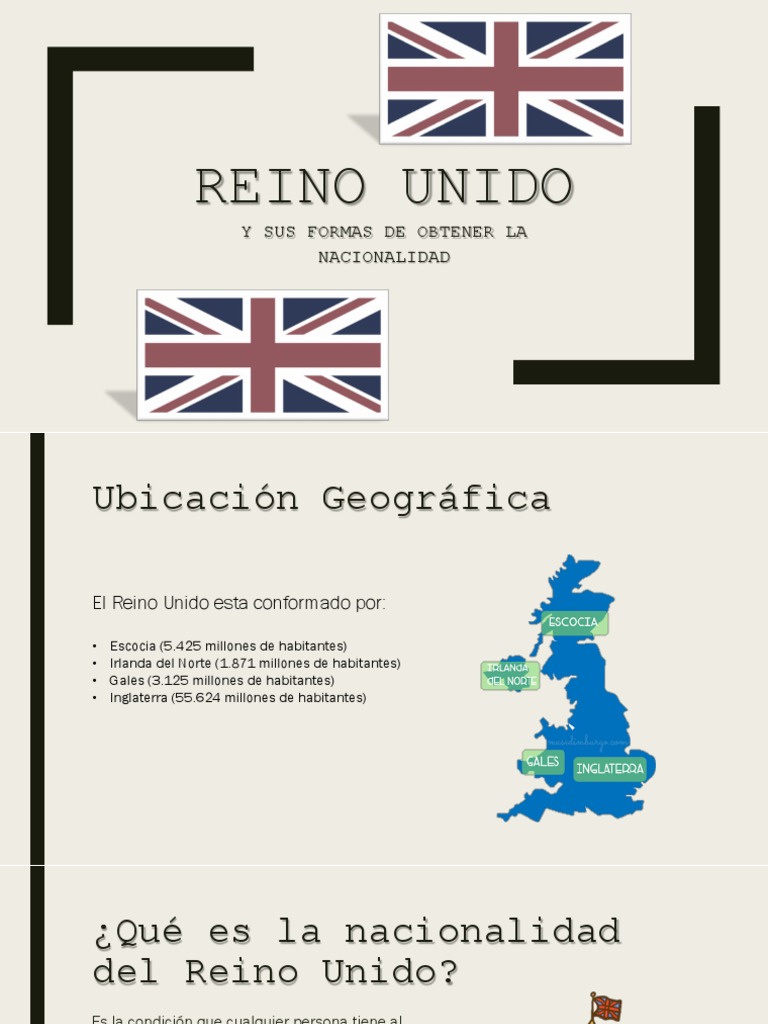 Reino Unido | PDF | Reino Unido | Nacionalidad