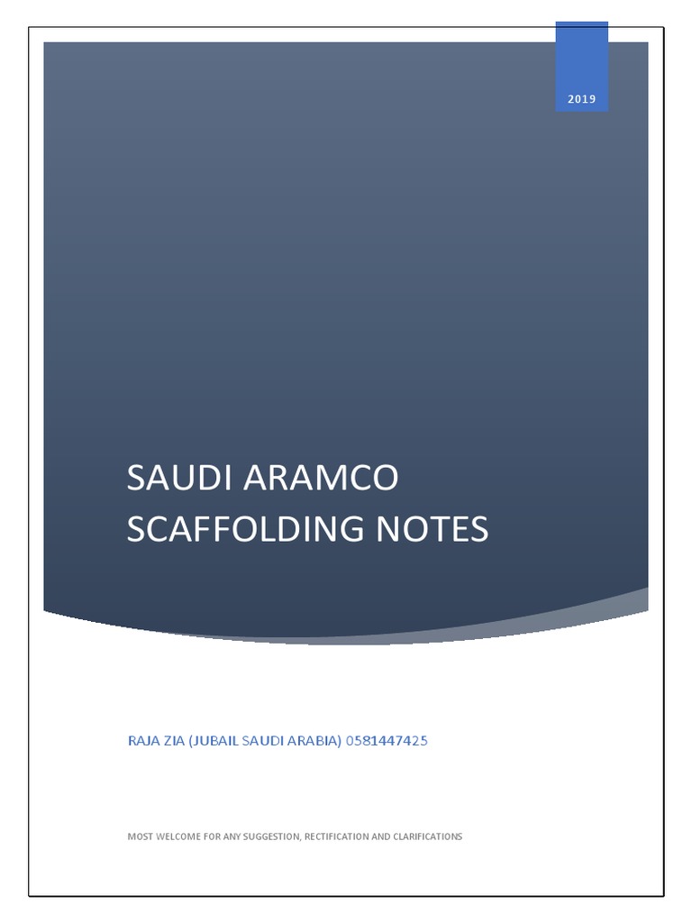 Scaffolding Notes PDF | PDF | Scaffolding | Stairs
