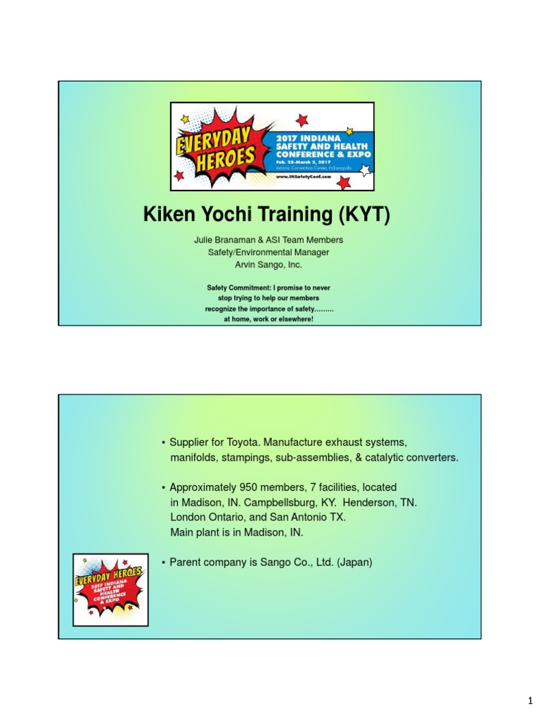 KYT KTI | Hazards | Motivation | Free 30-day Trial | Scribd