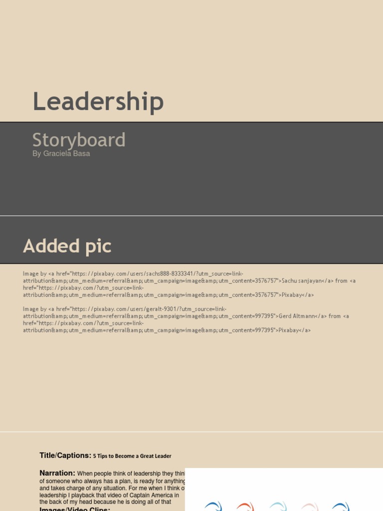 Leadership Template | PDF